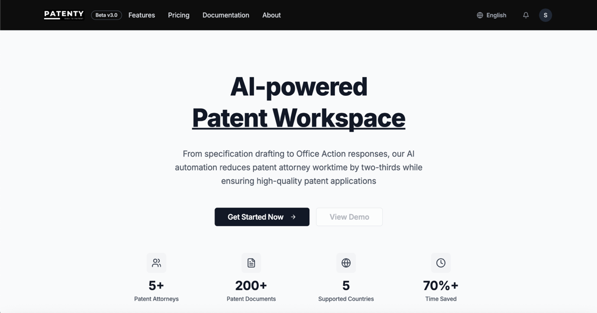 AI Patent Tools for Patent Attorneys | Patenty.ai